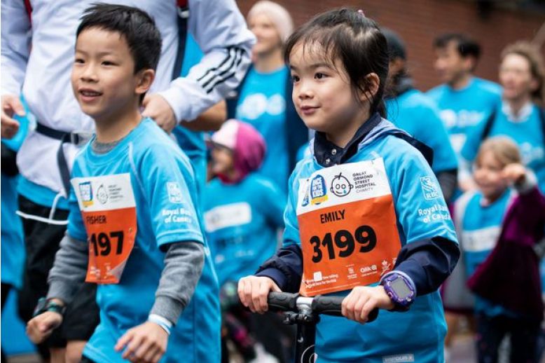 A decade of racing for the kids - a monumental milestone in London